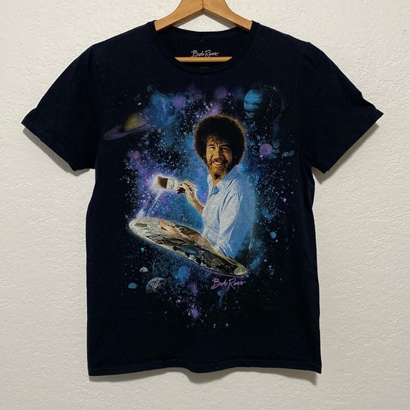 Bob Ross | Tops | Bob Ross Outer Space Tee | Poshmark